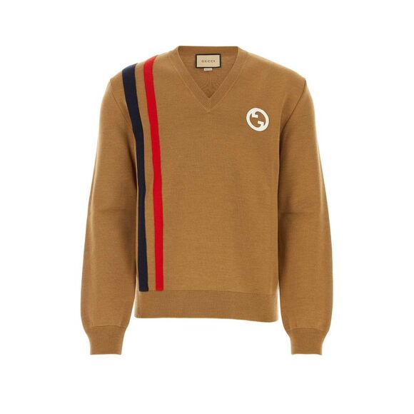 Gucci | Sweaters | Gucci Men Biscuit Nylon Blend Sweater | Poshmark